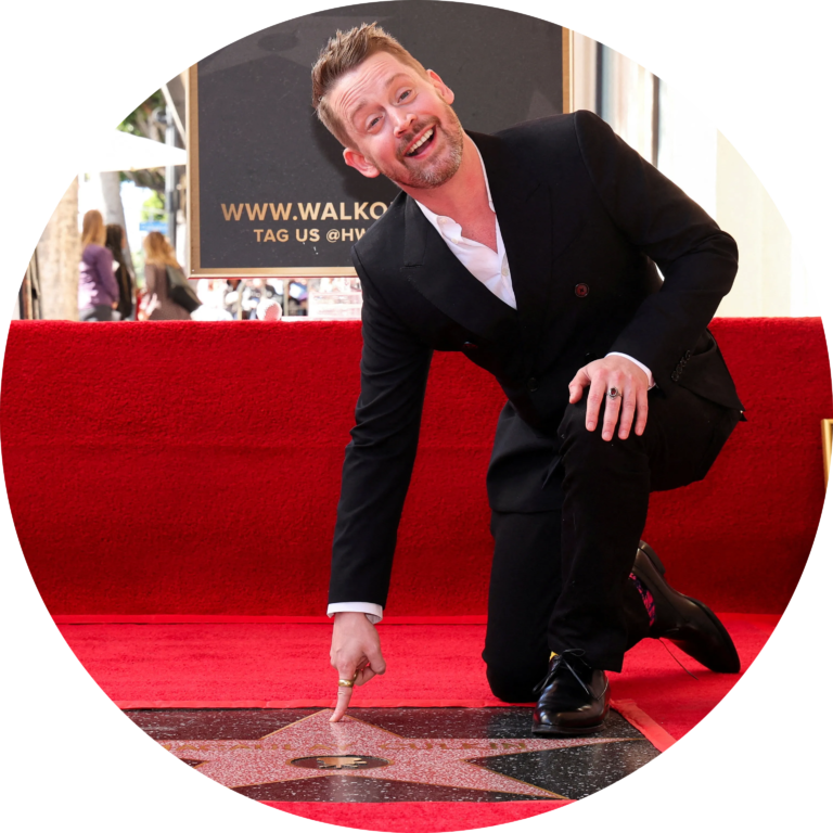 Macaulay Culkin Receives Star on Hollywood Walk of Fame, Cementing His ...